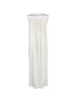 Dior Lace Trim Sleeveless Maxi Dress