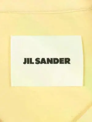 JIL SANDER 2010s Side Slit T-shirt - Yellow