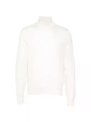 TOM FORD Fine-gauge Turtle-neck T-shirt - Neutrals