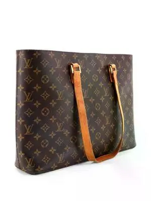 LOUIS VUITTON Luco Handbag Monogram Canvas Tote Bag