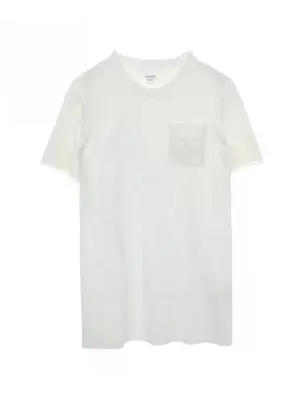 Hermès Cotton Lace Trimmed Dress - White