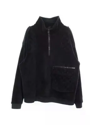 LOUIS VUITTON 00s Monogram Embossed Sweater