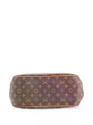 LOUIS VUITTON Batignolles Handbag Monogram Canvas Vertical Tote Bag