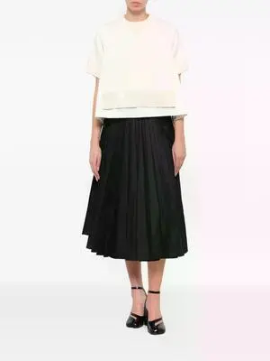 Sacai Hybrid Panelled Sweater