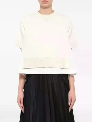 Sacai Hybrid Panelled Sweater