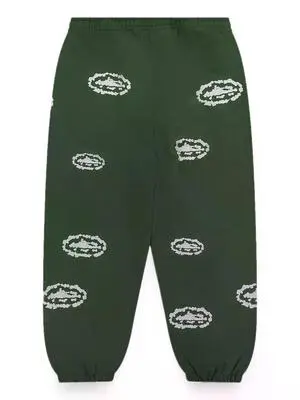 DENIM TEARS X Corteiz Island Wreath Track Pants - Green
