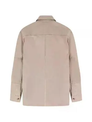 TONYWACK Flap-pocket Oversized Shirt Jacket