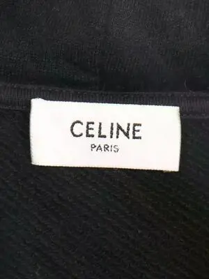 Celine Triomphe Embroidery Zip-up Hoodie