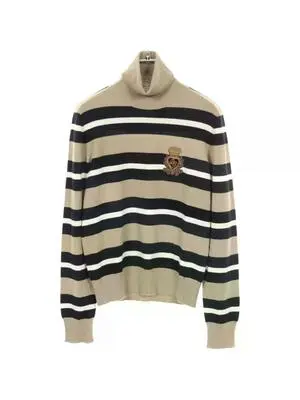 Dolce & Gabbana 2010s Striped Roll-neck Sweater