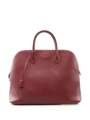 Hermès 2010s Bolide 45 Tote Bag - Red