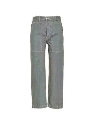 MARANT ETOILE Ermina Stripe-pattern Jeans