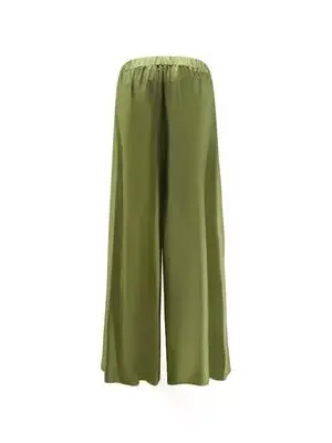 CO.GO Silk Wide-leg Palazzo Pants