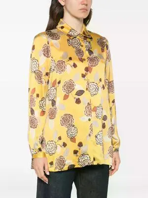SIYU Floral-print Shirt