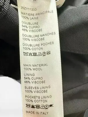 Celine Double-breasted Tailored Wool Blazer