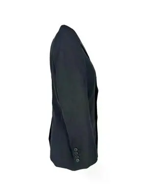 Celine Tailored Wool Blazer - Black