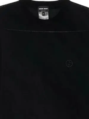 Giorgio Armani Ga-logo Embroidered Sweater