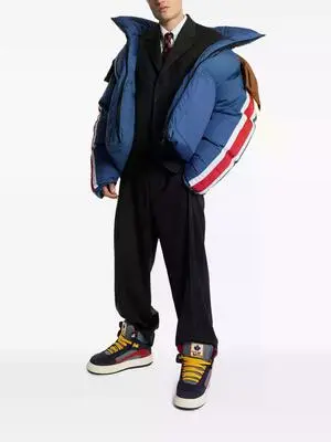 Dsquared2 Après Ski Pinstriped Osaka Blazer - Black