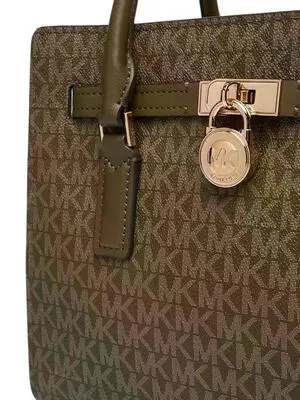 Michael Kors Logo-print Padlock-detail Tote Bag