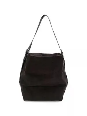LEMAIRE Dark Cotton Belted Tote