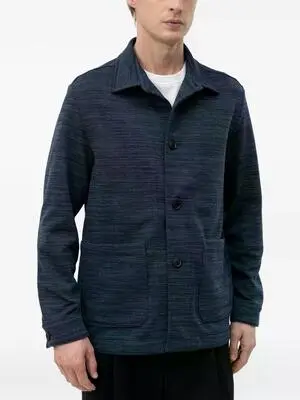 BOSS Button-up Patch-pocket Shirt - Blue