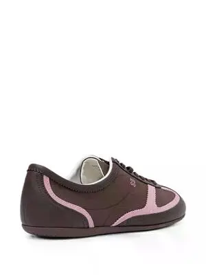 Hugo Contrast-trim Panelled Sneakers