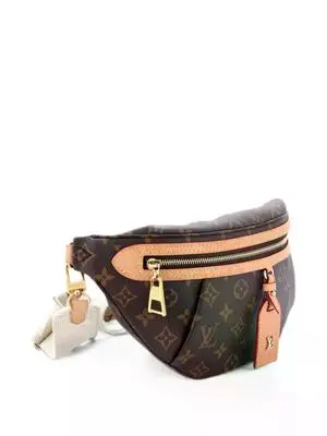 LOUIS VUITTON High Rise Bum Bag Monogram Canvas Belt Bag