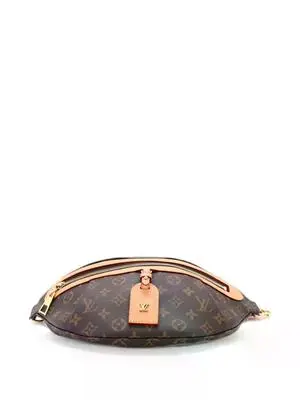 LOUIS VUITTON High Rise Bum Bag Monogram Canvas Belt Bag