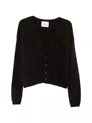 LISA YANG Abby V-neck Cardigan - Brown