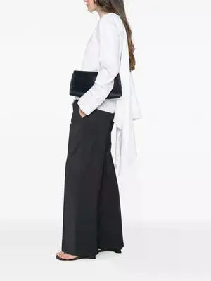 Peserico Elasticated-waistband Pressed-crease Trousers