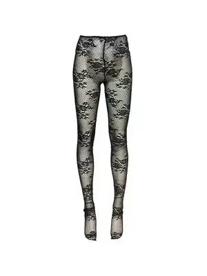 Giuseppe Di Morabito Lace Tights - Black