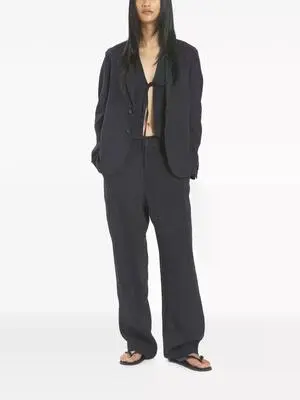 Barena Venezia Sila Herringbone Single-breasted Blazer
