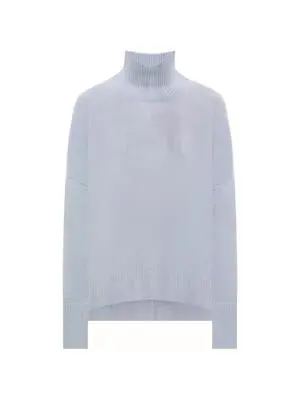 LISA YANG Roll-neck Cashmere Sweater - Blue