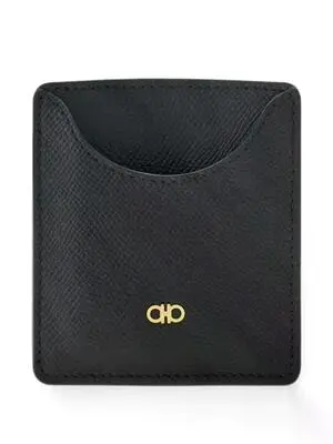 FERRAGAMO Micro Gancini Business Card Holder