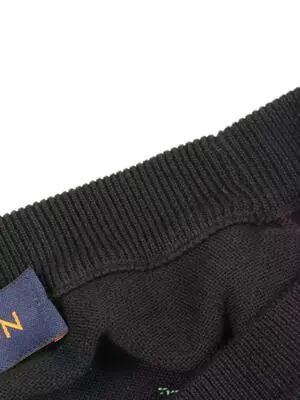 LOUIS VUITTON 2010s Graphic-knit T-shirt