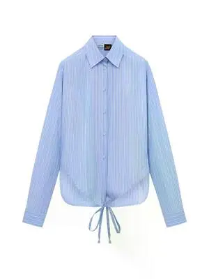 Loewe Striped Tie-waist Shirt - Blue
