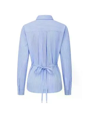 Loewe Striped Tie-waist Shirt