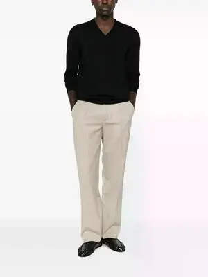 FILERIA V-neck Long Sleeve Sweater