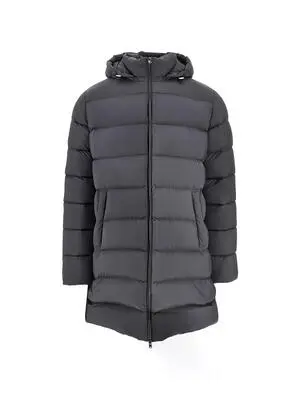 Herno Padded Hooded Parka - Grey