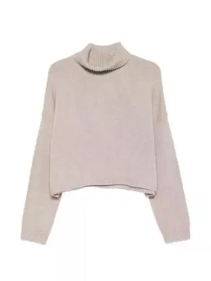LISA YANG Zerlina Roll-neck Sweater - Neutrals