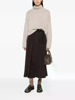 LISA YANG Zerlina Roll-neck Sweater - Neutrals