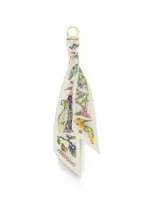 FERRAGAMO Silk Keyholder