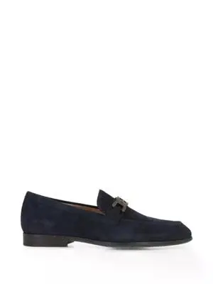 TOD'S Suede Chain Loafers - Blue
