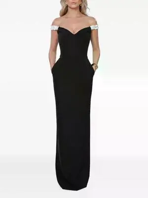 ROSERRY Off-shoulder Ruffled Dress