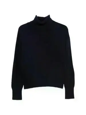 SEMICOUTURE Roll-neck Sweater - Blue