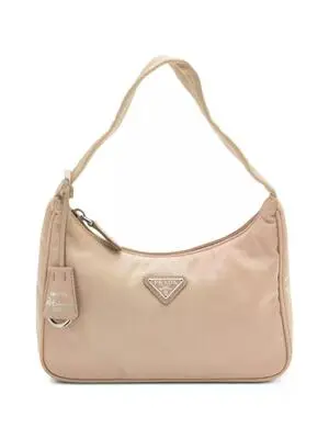 Prada Re-edition 2000 Tessuto Shoulder Bag - Brown