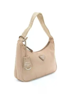 Prada Re-edition 2000 Tessuto Shoulder Bag - Brown