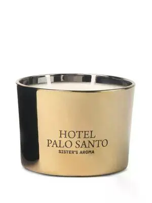 SISTER’S AROMA Hotel Palo Santo Candle - Gold