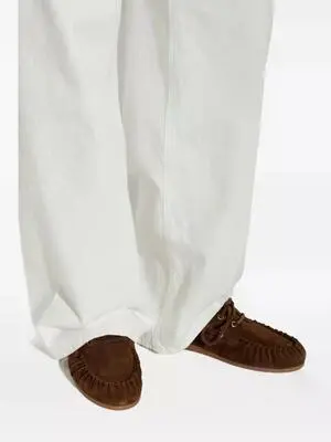 ALOHAS Rowan Lace-up Loafers - Brown