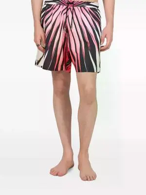 Roberto Cavalli Graphic-print Drawstring Swim Shorts