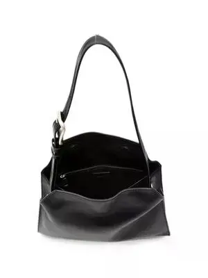 Orciani Small Trinity Soft Buckle-detail Logo-lettering Tote Bag